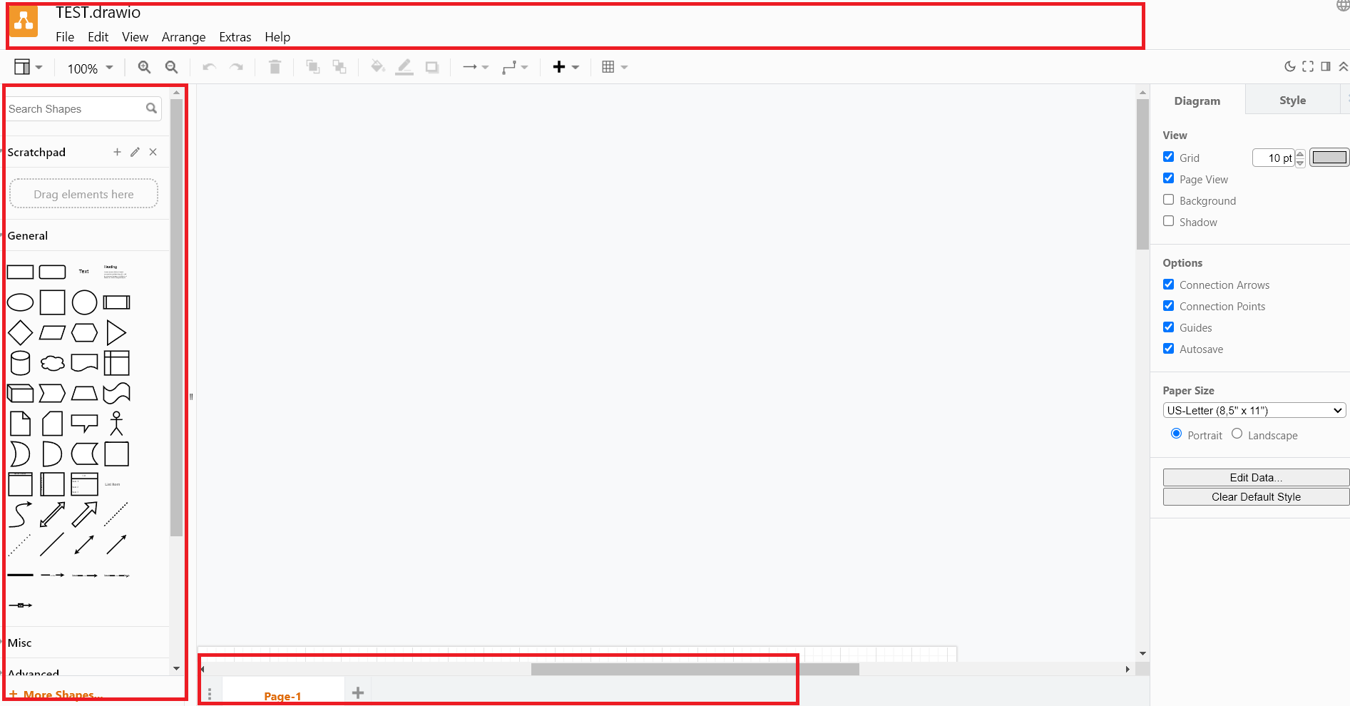 Important Tools Bar Disapper from Google Chrom View · Issue #3061 · jgraph/drawio · GitHub