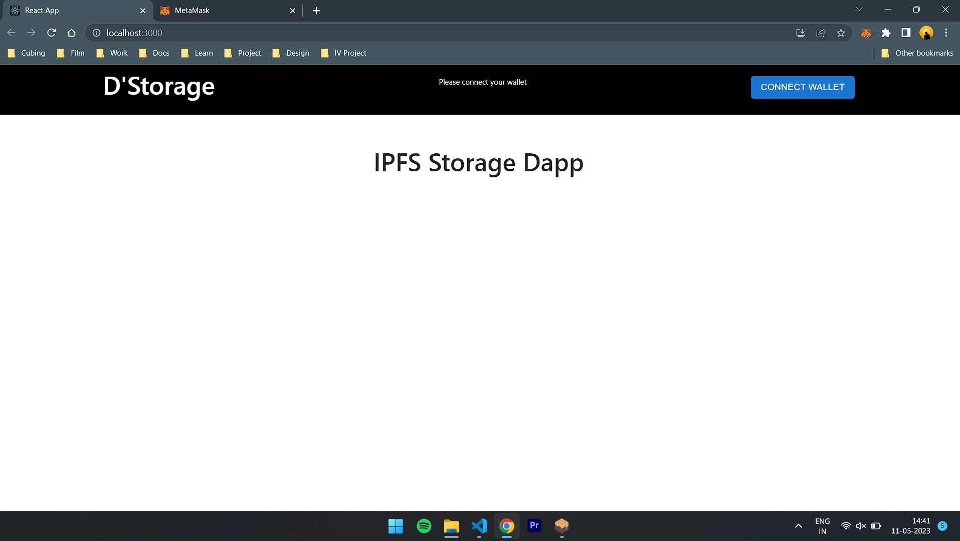 GitHub - sssanthoshsivan/D-Storage: Blockchain-based decentralized storage using IPFS is a novel ...