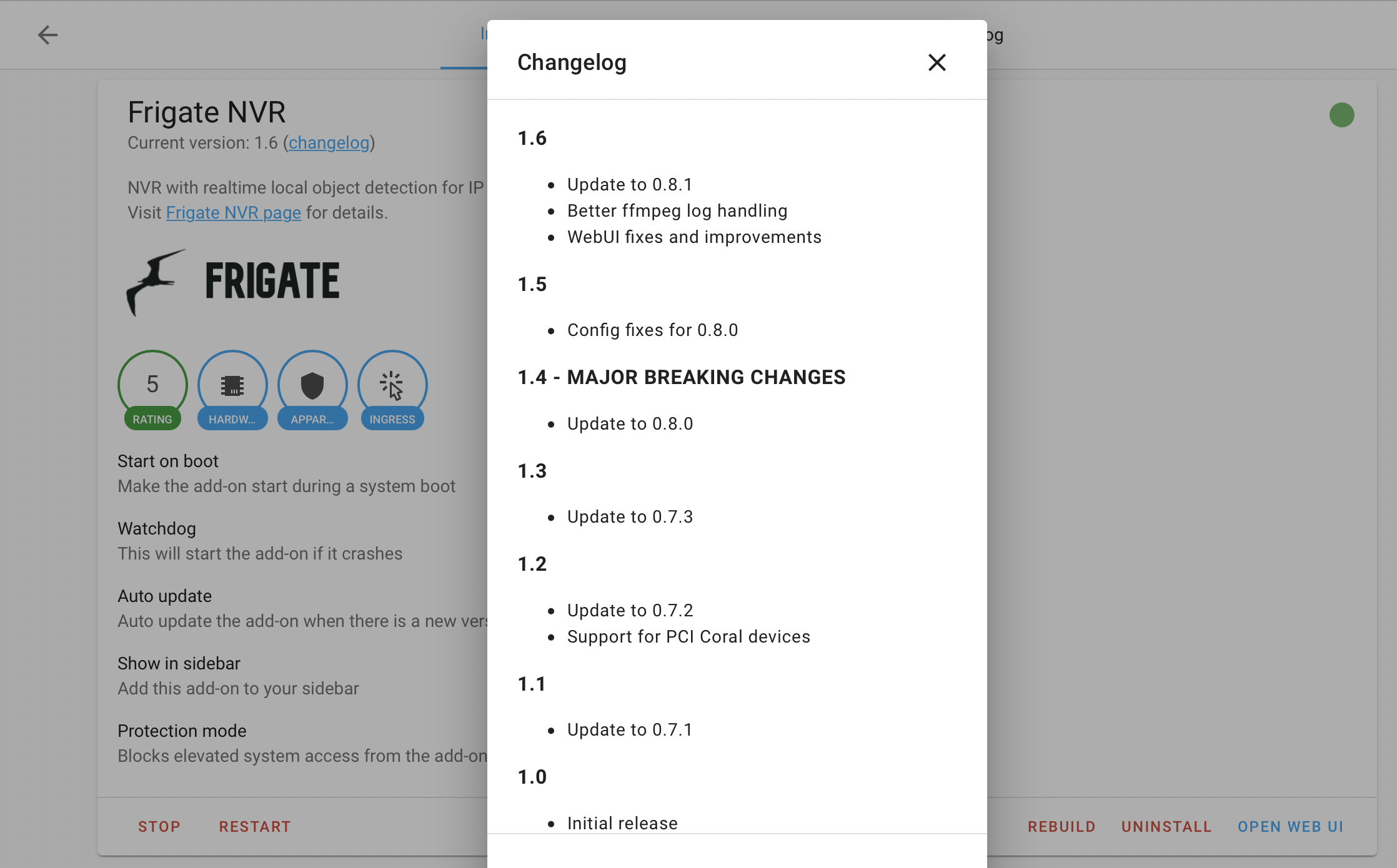 "Unable to connect to Frigate" error when adding integration · Issue #694 · blakeblackshear ...