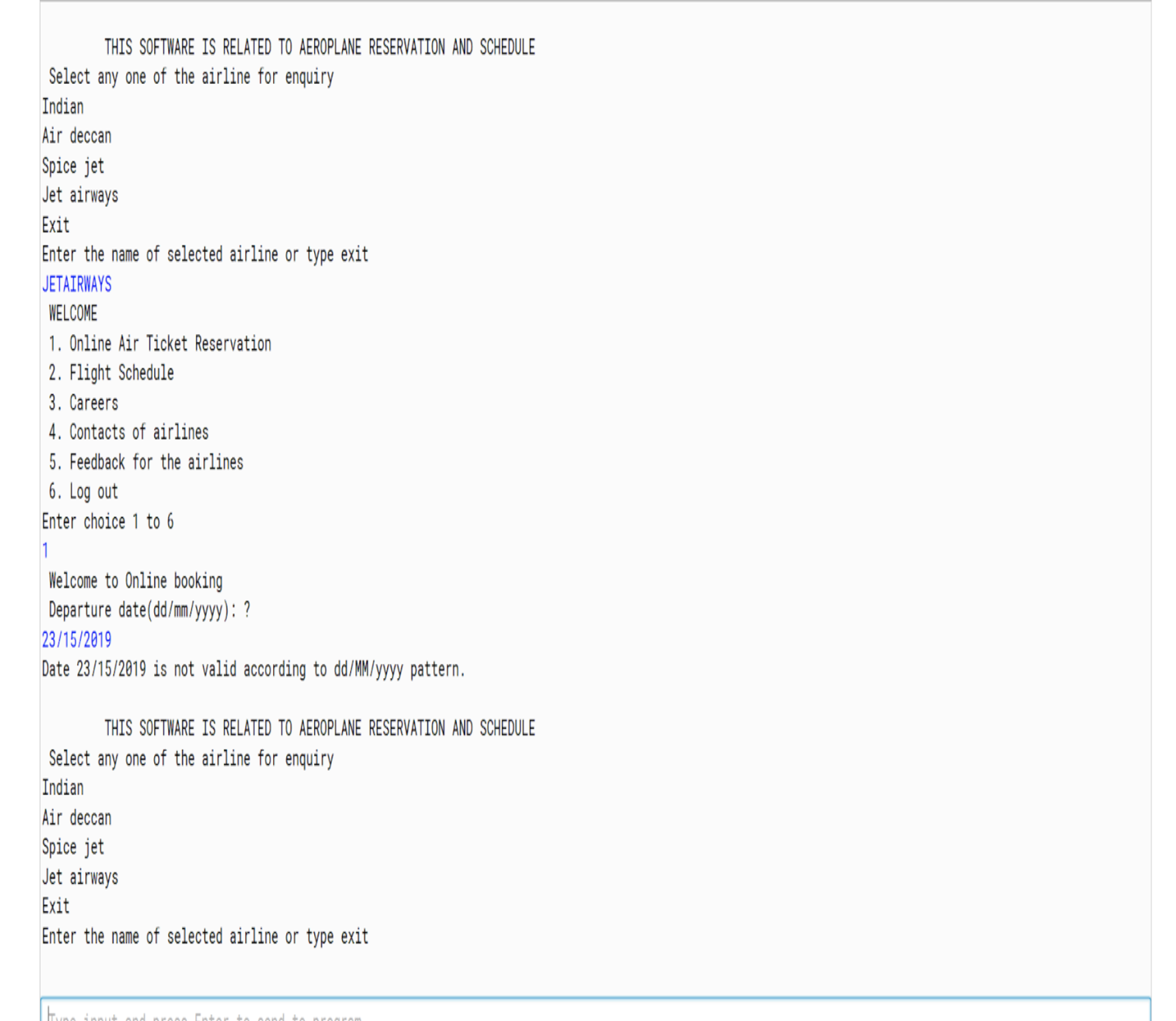 GitHub - ApurvaDharam/Airline-Reservation-System: 10th grade Java ...