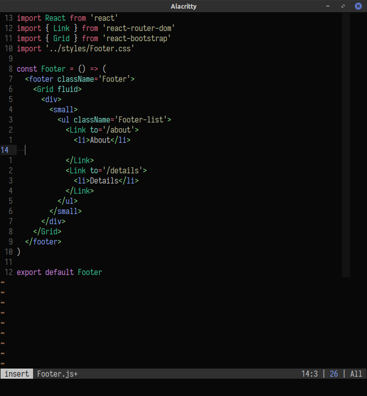 Wrong Indentation With Jsx · Issue 1019 · Nvim Treesitternvim