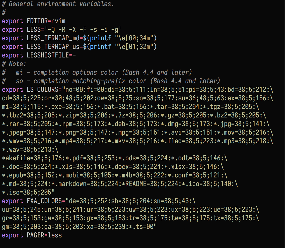 Bash Highlight Environment And Shell Variables Are Not Being Highlighted · Issue 444 · Nvim