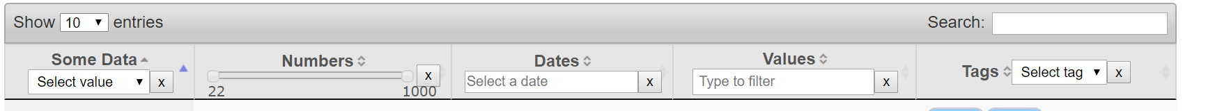 How To Add Filter In Heading Column · Issue 1710 · Yajralaravel Datatables · Github