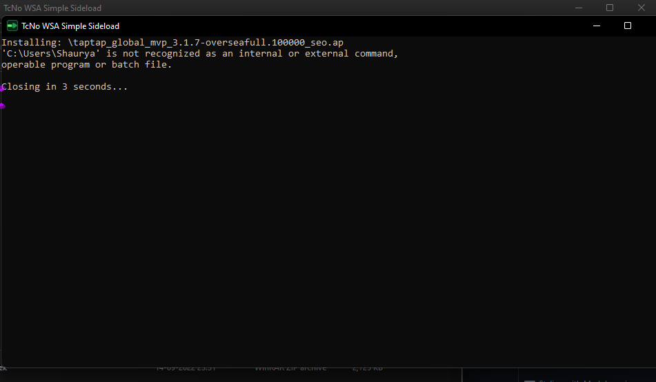 installed VS after the programme · Issue #7 · TCNOco/TcNo-WSA-SimpleSideload · GitHub
