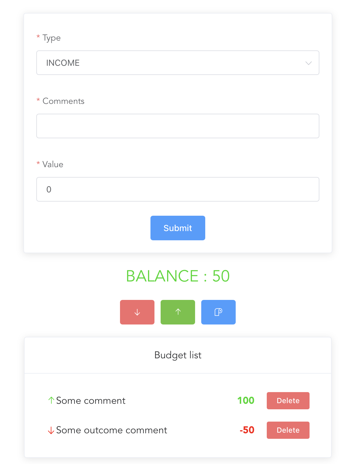 GitHub - 8Panteon8/budgetapp: Little calculator of your expenses.