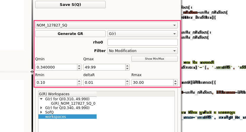 Calculate G(r) - Reverse widgets for the Generate G(r) · Issue #207 · neutrons/addie · GitHub