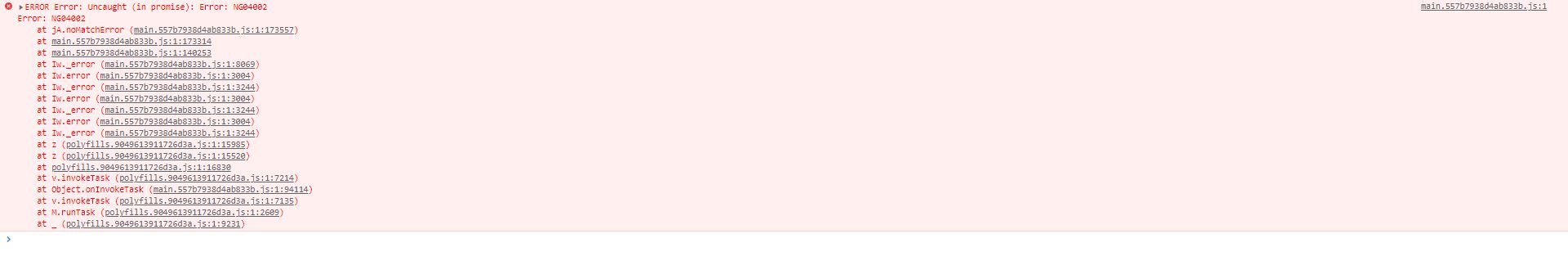 Uncaught (in promise): Error: NG04002 when rewriting talent tree URL · Issue #7 · ginpachi987 ...