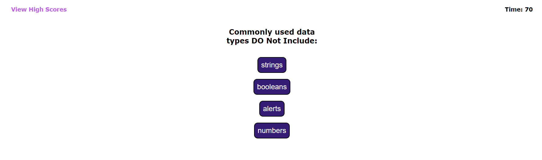 GitHub - Arthur528/the-grader-mark--this-as-missing: Web APIs Challenge: Code Quiz