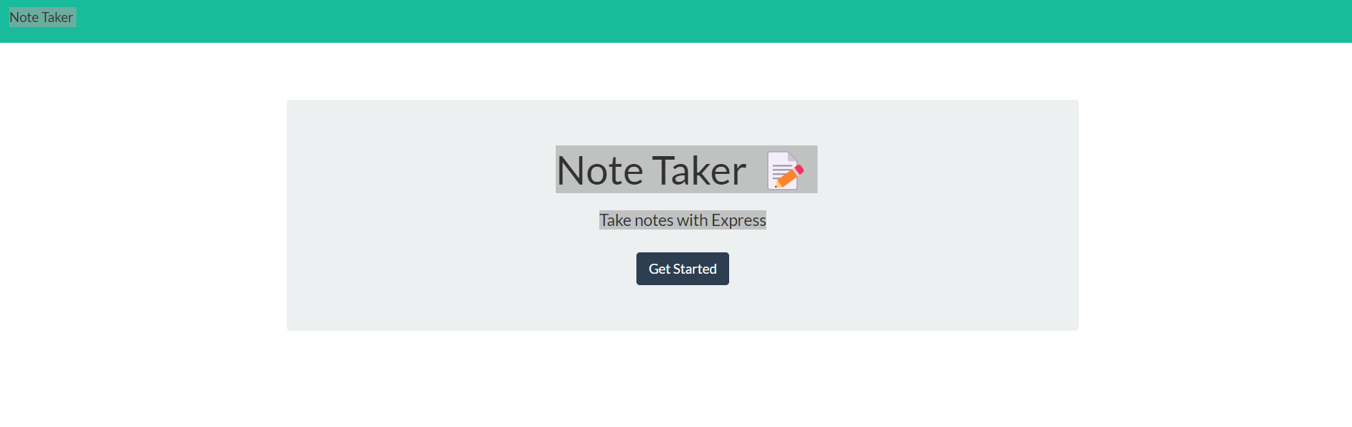 GitHub - Arthur528/tomorrow-never-notes: Express.js Challenge: Note Taker