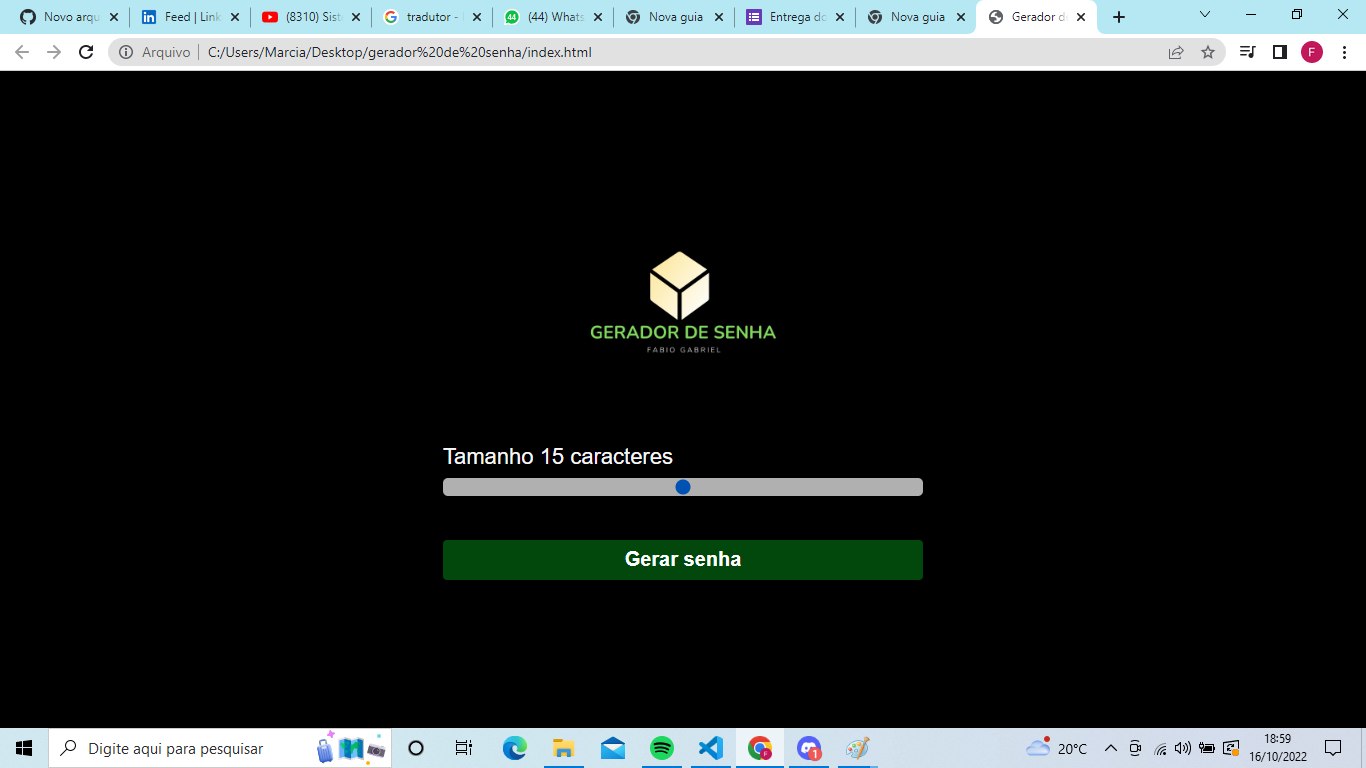 GitHub - Fabiogabriell/gerador-de-senha