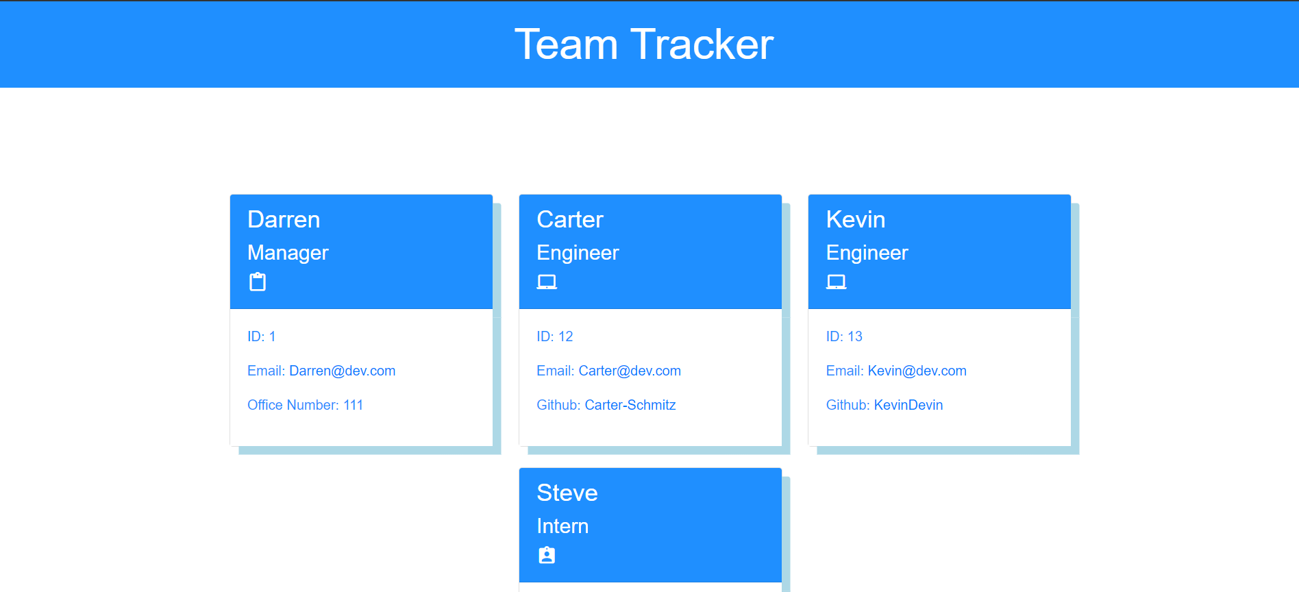 GitHub - Carter-Schmitz/Team_Tracker