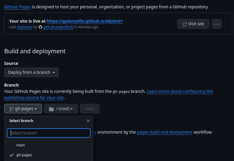 Mkdocs online documentation will not update but local documentation will · Issue #1 ...