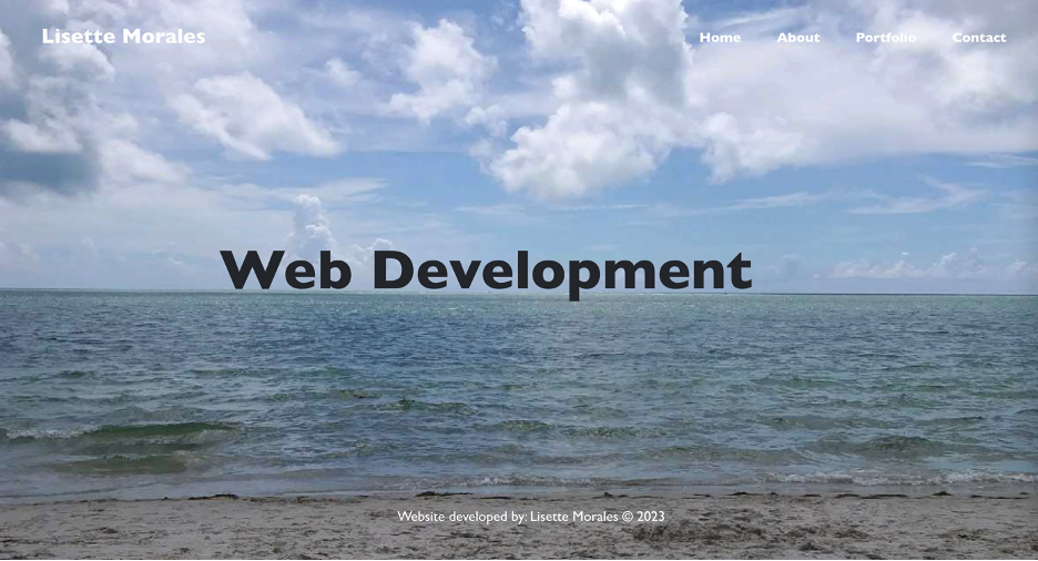 GitHub - Lisette33/React-Porfolio: The project represents a portfolio with React.