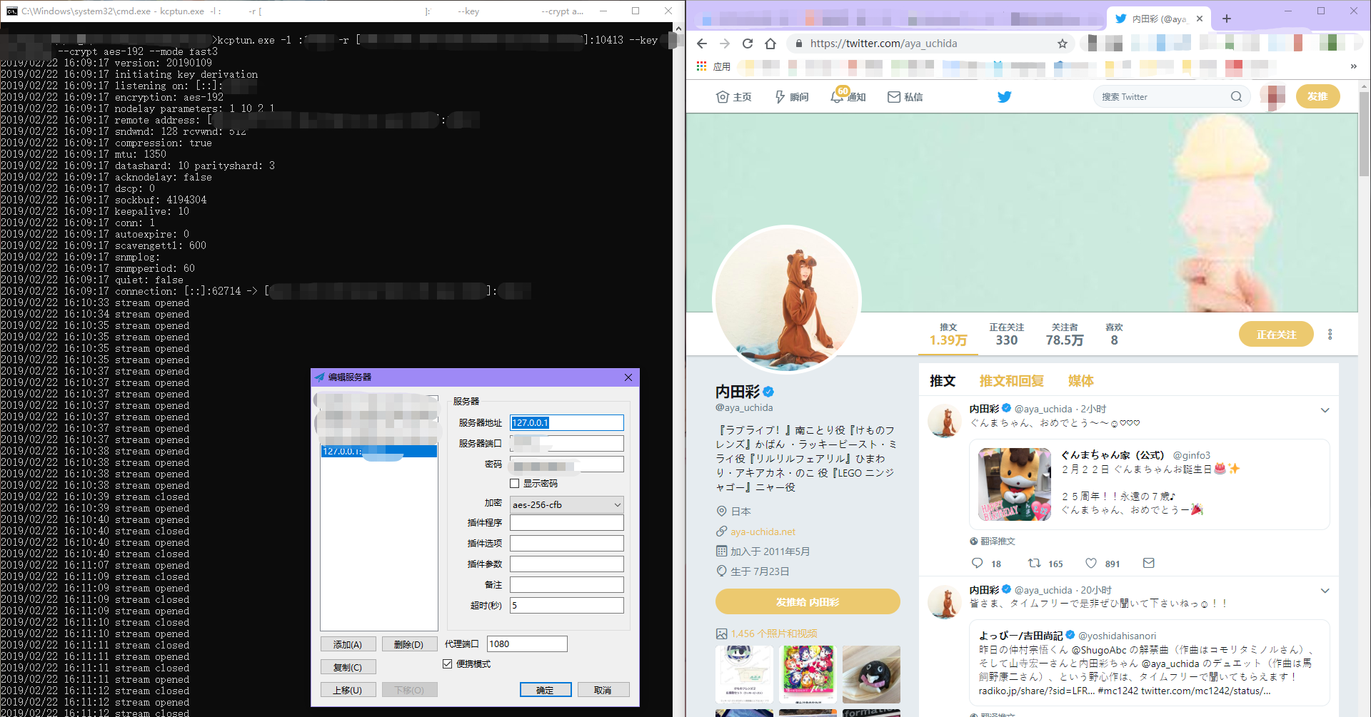 插件使用kcptun时无法使用IPv6连通 · Issue #2235 · shadowsocks/shadowsocks-windows · GitHub