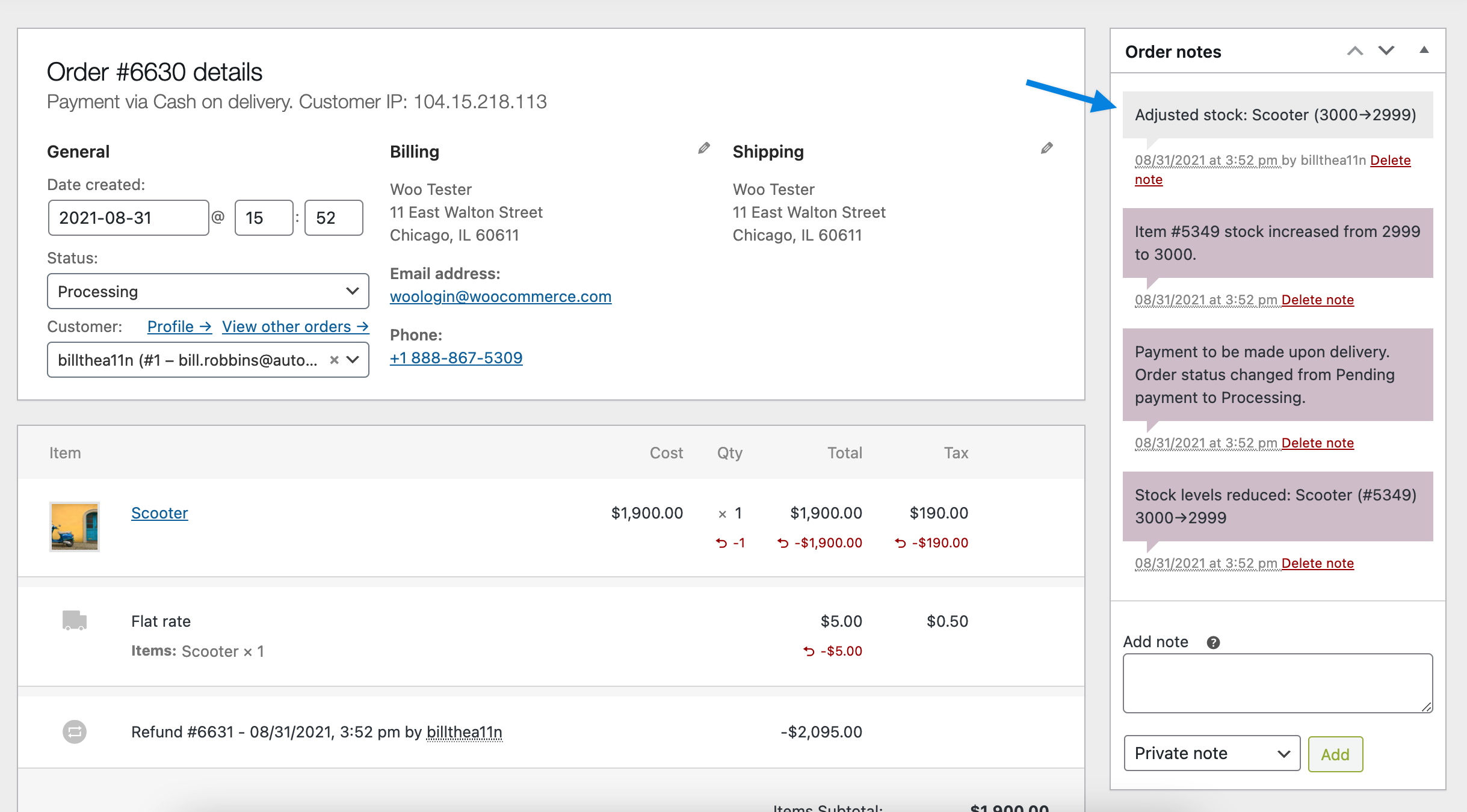 Refunding orders results in incorrect stock adjustments · Issue #30618 · woocommerce/woocommerce ...