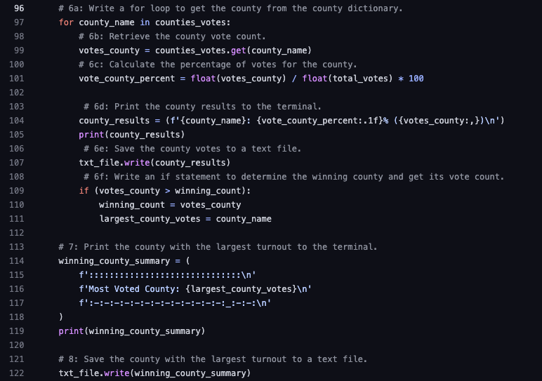 GitHub - pavlarsen/Election_Analysis: Discovering the power of Python ...