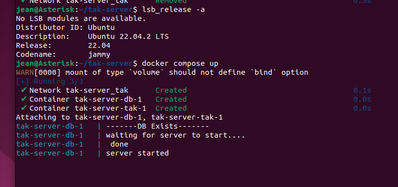 Tak server not onnecting with my database · Issue #35 · Cloud-RF/tak-server · GitHub