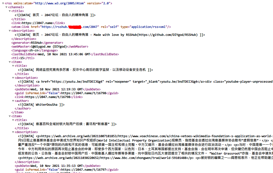V2路由bug：少一根斜杠，route就无法访问 · Issue #8510 · DIYgod/RSSHub · GitHub