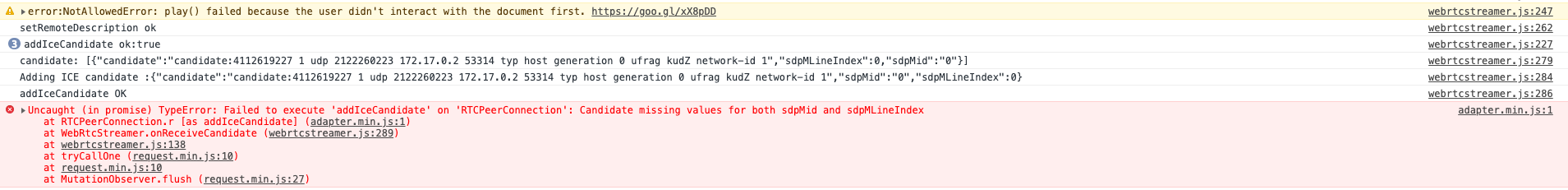 Webrtc Streamer Uncaught In Promise Typeerror · Issue 267