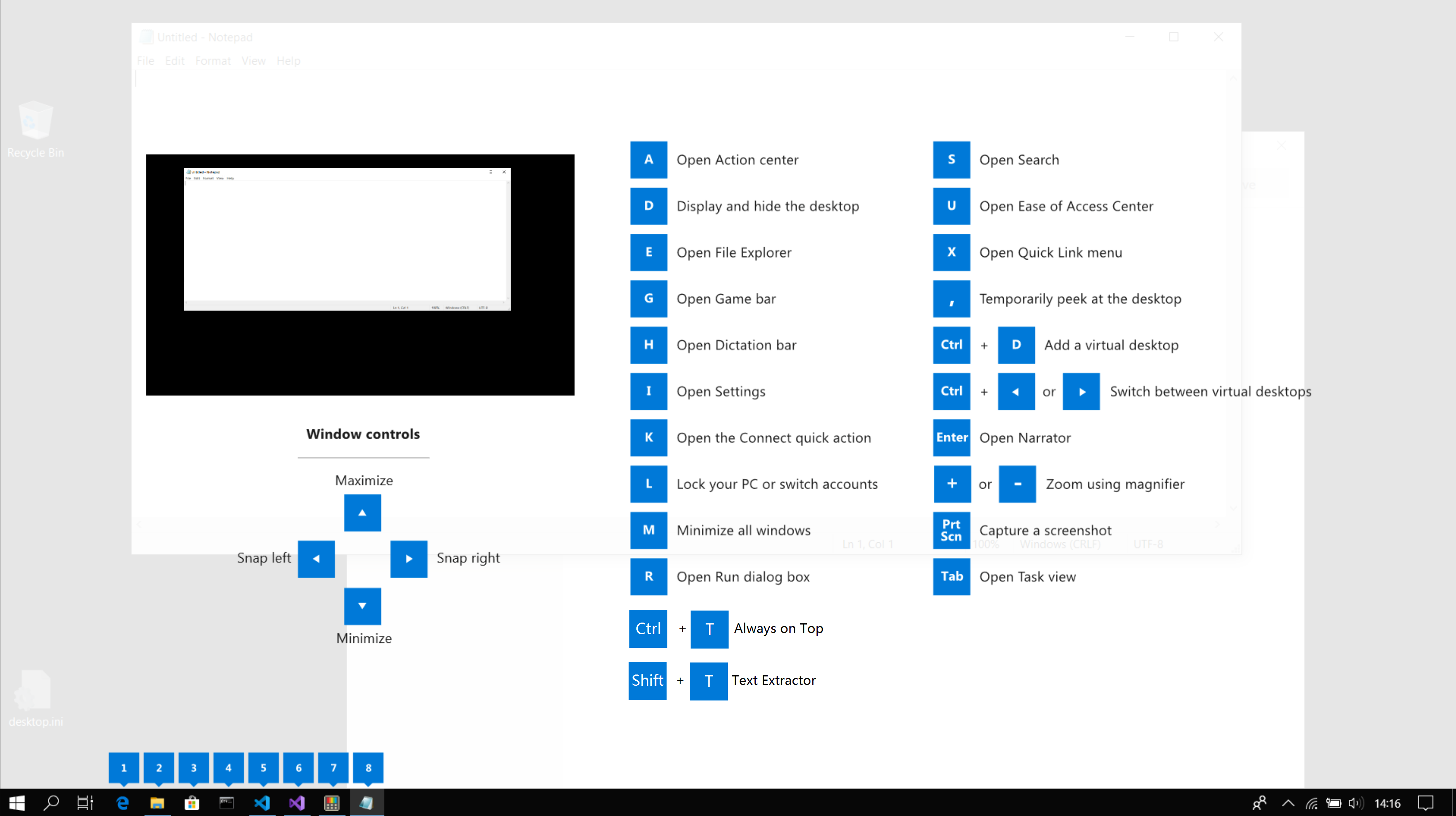 Update Shortcut Guide to include new shortcuts specific for PowerToys ...