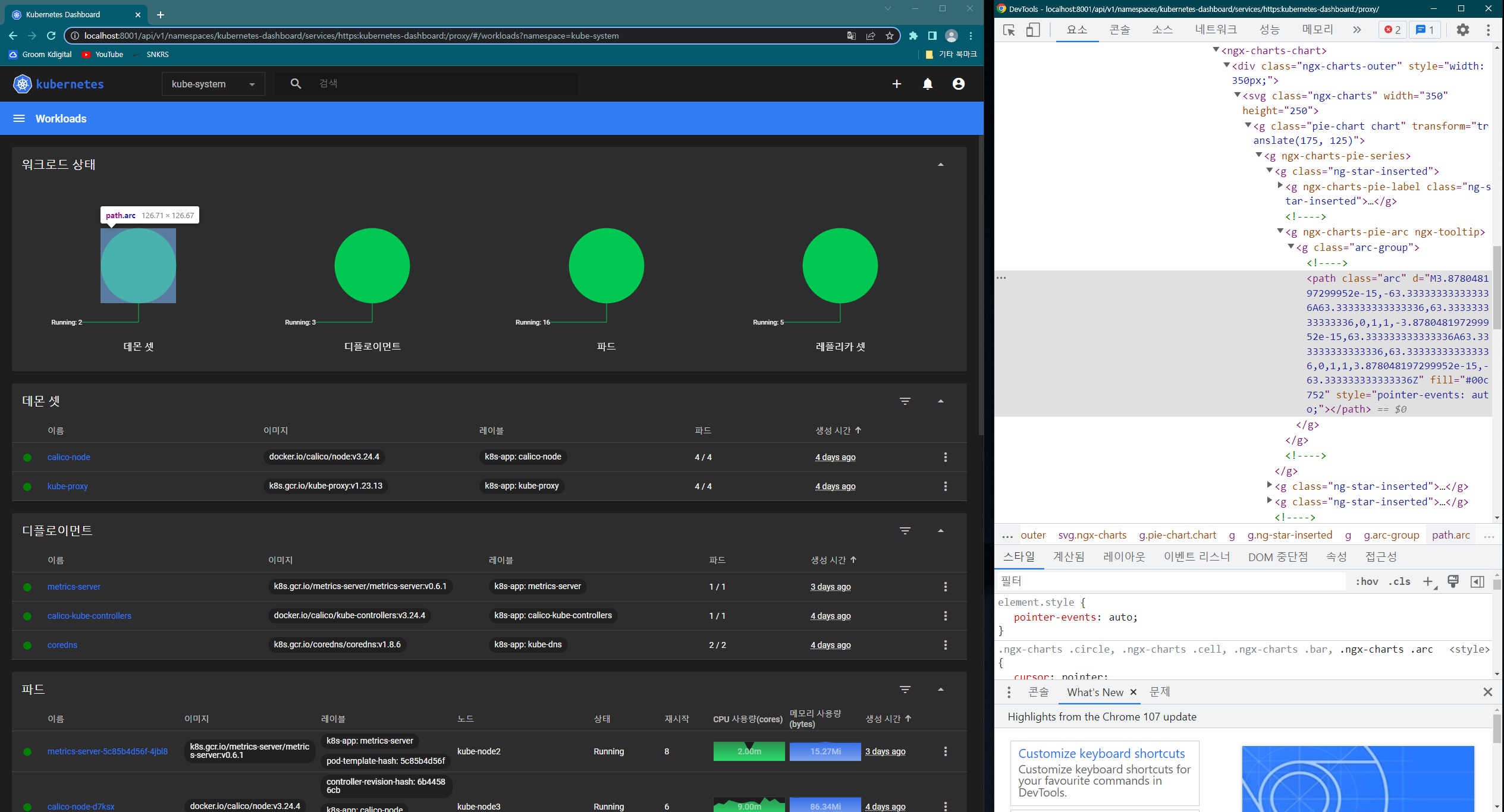 Workload status circle draws black · Issue #7515 · kubernetes/dashboard ...