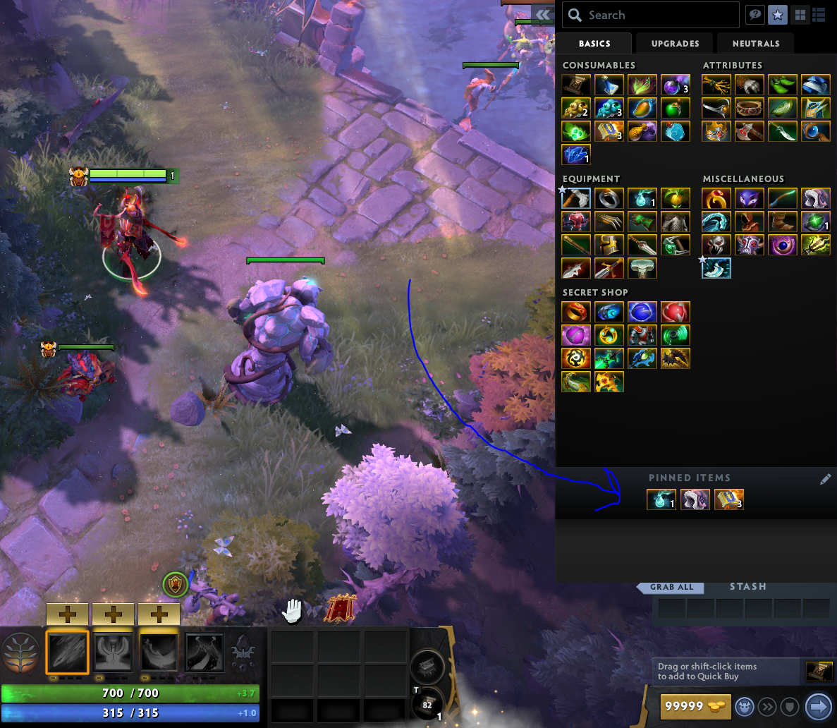 [Pinned Items] In Shop, players are able to somehow lose pinned item ...