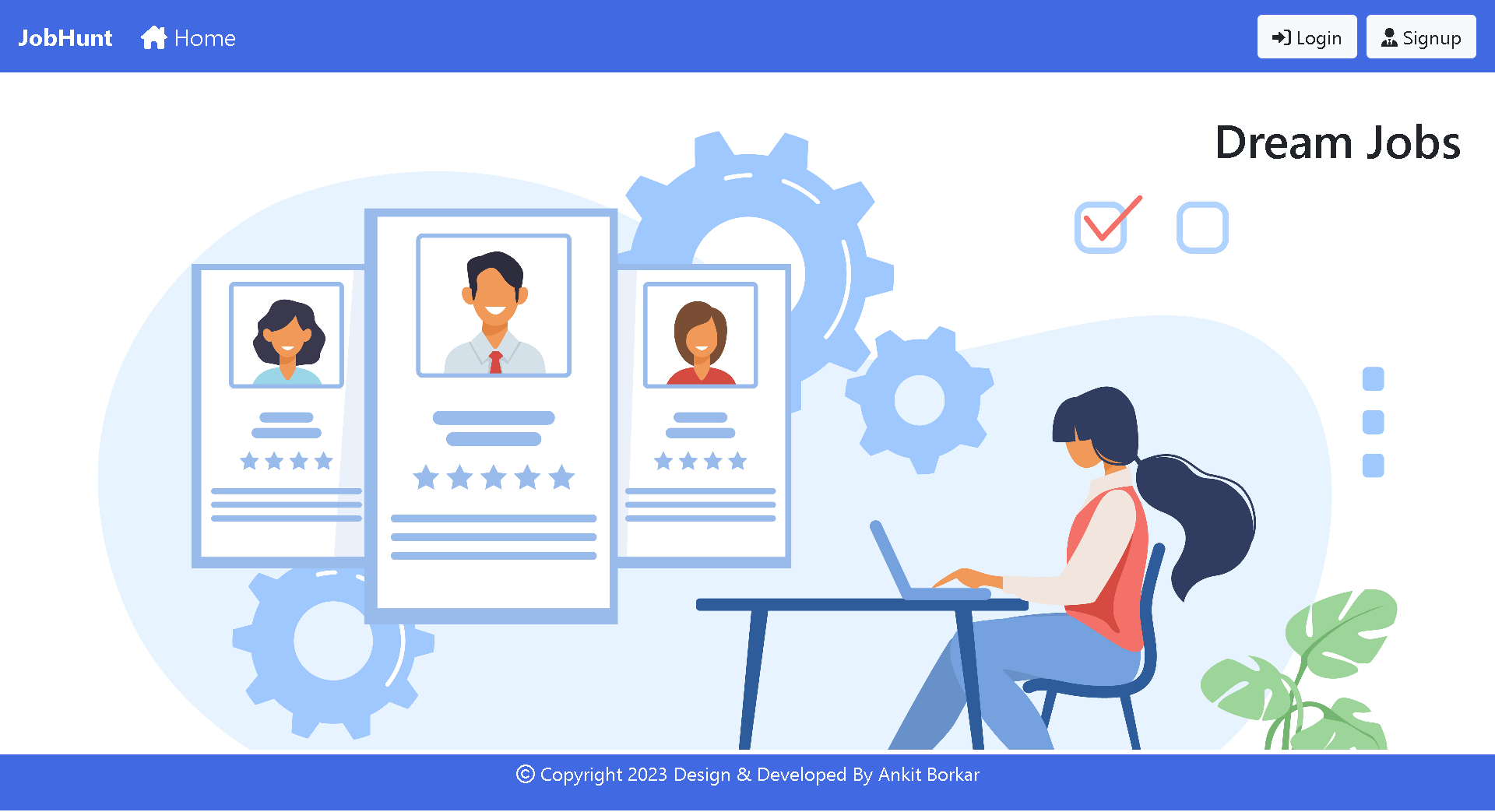 GitHub - achieverANKIT1404/JobPortal_Website_Servlets: The Job Portal ...