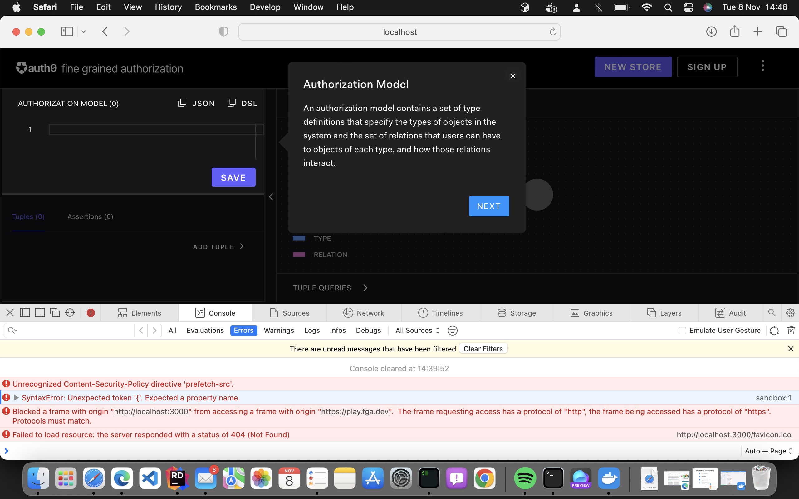 Running playground locally tries to reference https://play.fga.dev causing CORS errors · Issue ...