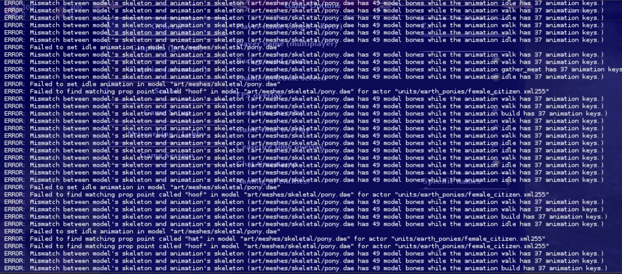 A Few Continuous Errors · Issue #45 · 0ADMods/ponies-ascendant · GitHub