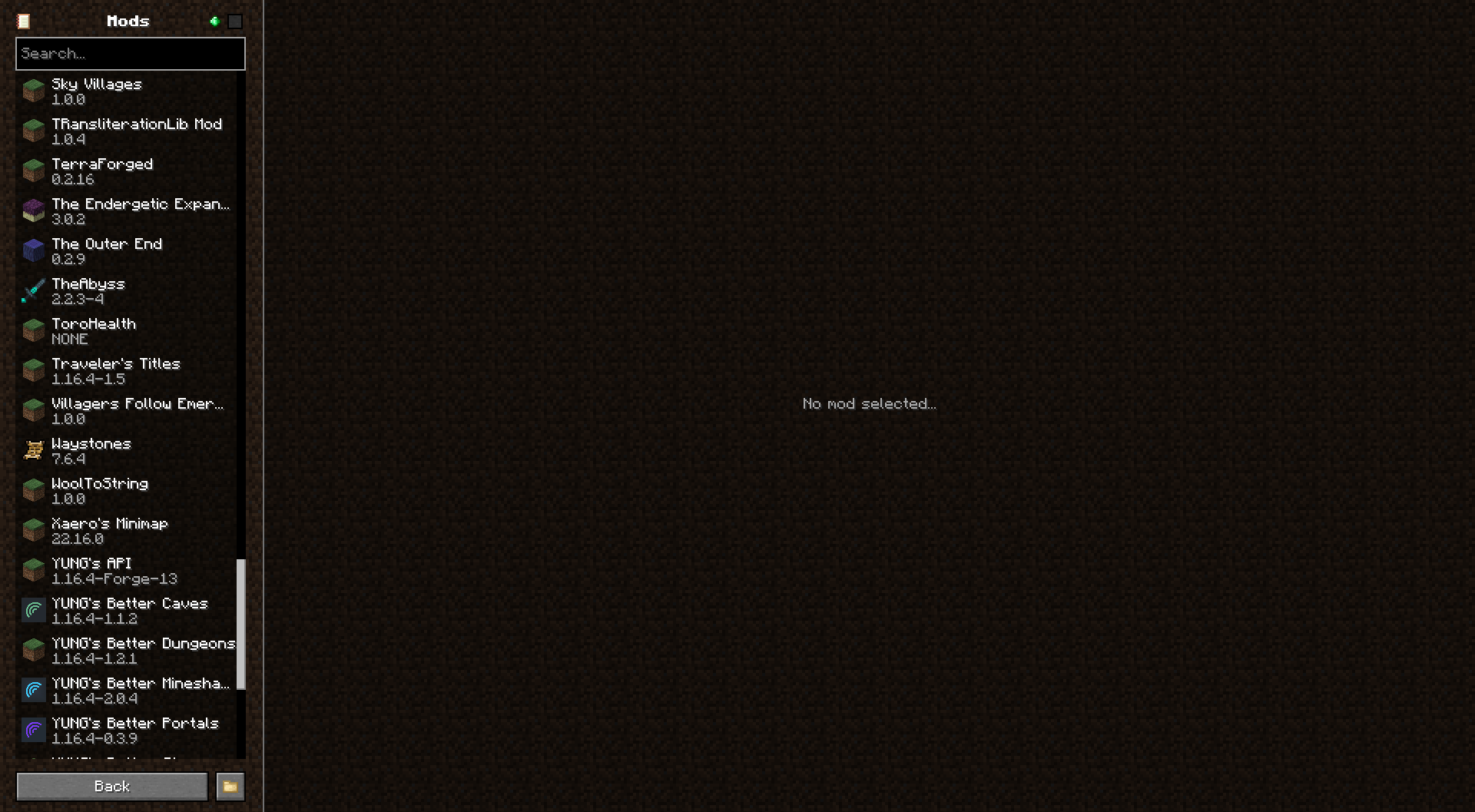 Sky remained Overworld when dreaming of The Abyss · Issue #80 · Y3Z0N/theabyss · GitHub