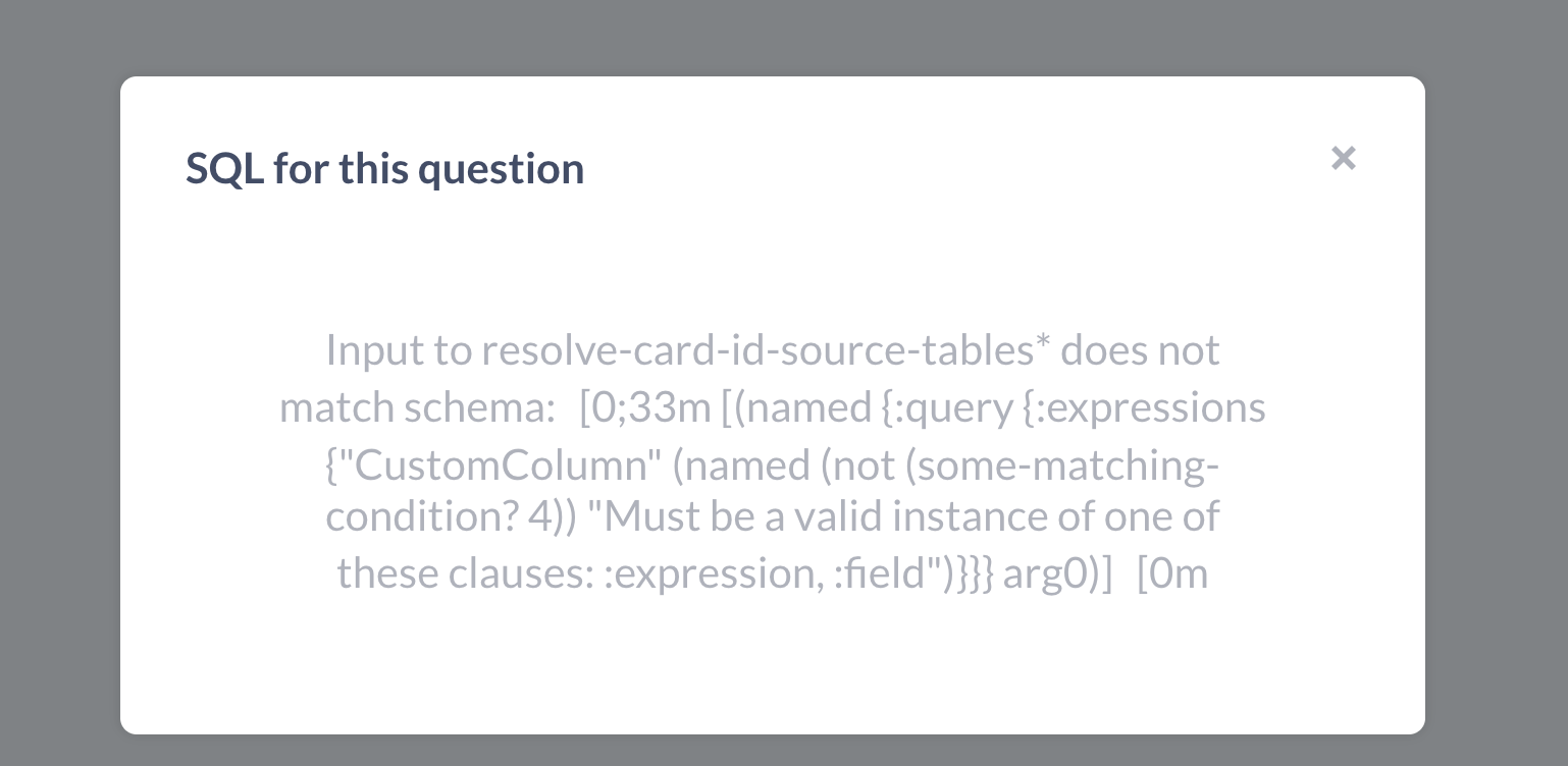 Custom Column Breaks When Entering String Numeric Or Boolean Value 9034