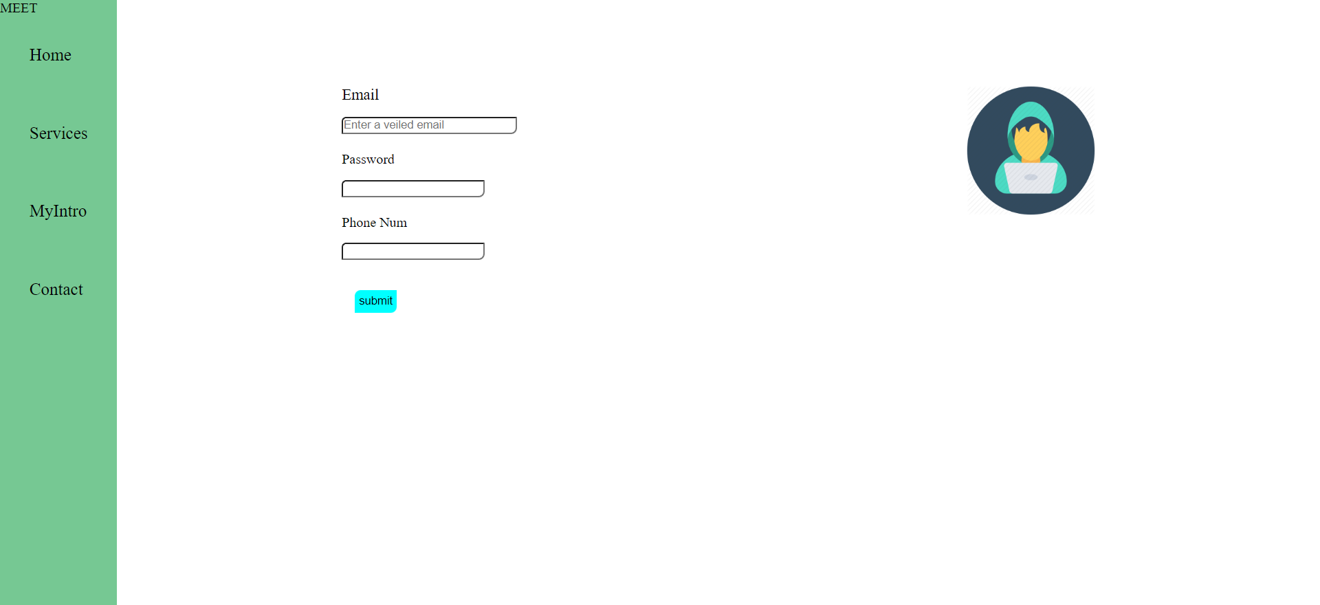 GitHub - meet4643/simple-portfolio