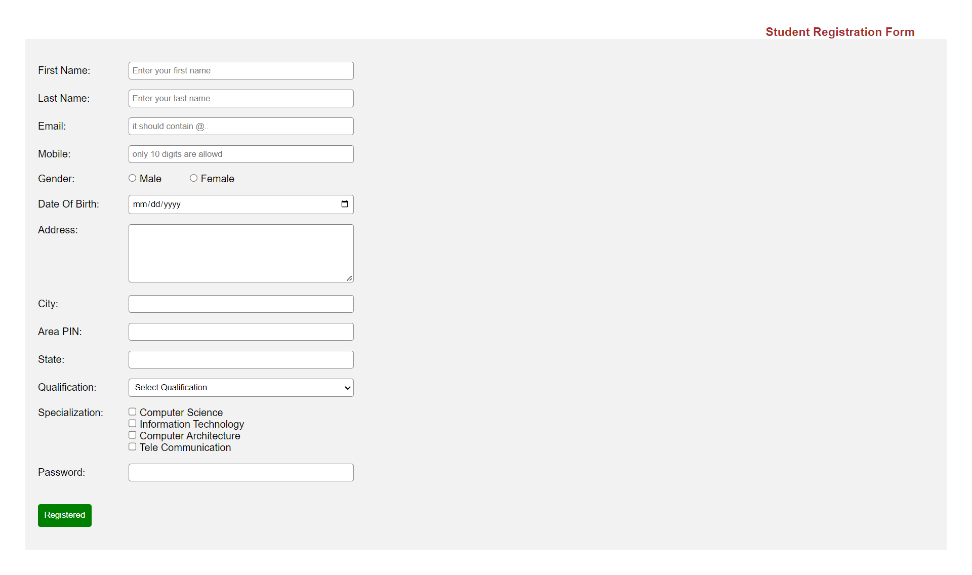 GitHub - meet4643/student-login