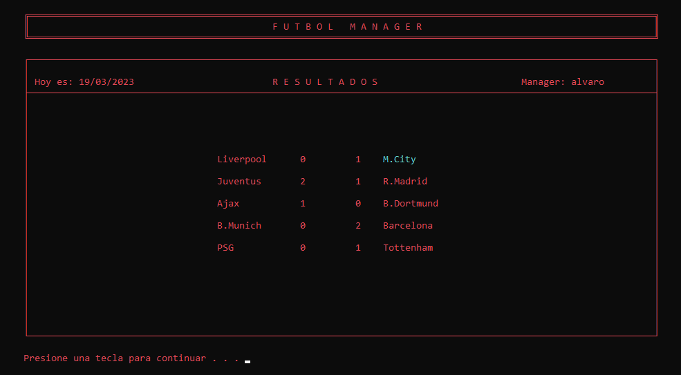 GitHub - alvarovaq/FutbolManager: Bienvenido al emocionante mundo del fútbol en el que tu rol es ...