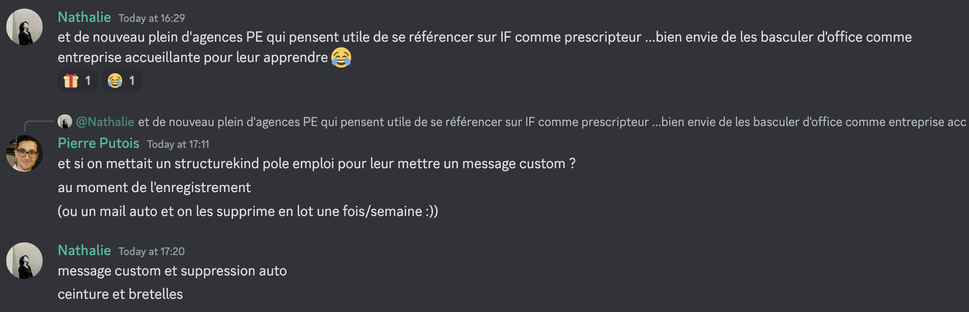 Limiter l'enregistrement d'agences PE vis le formulaire prescripteur · Issue #406 · gip ...