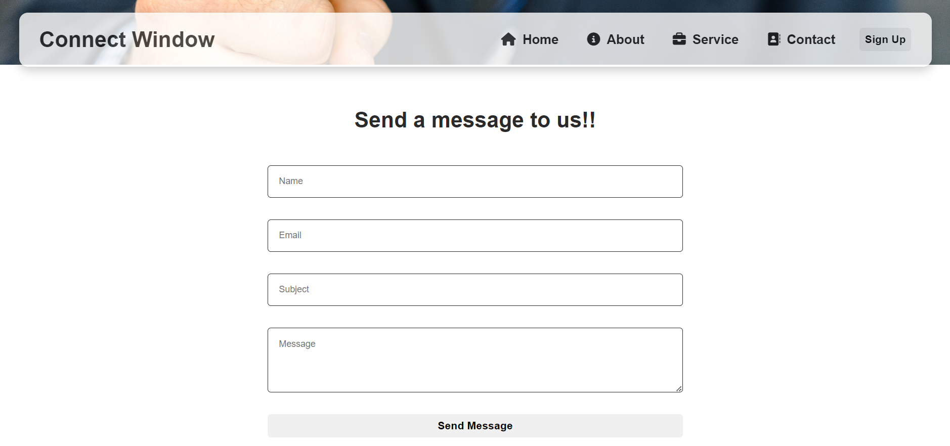 GitHub - shhotie/ConnectWindow: CDAC Project