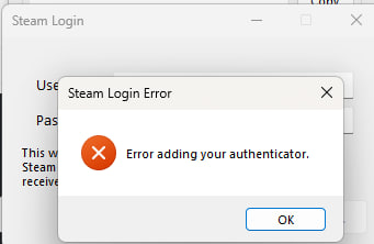 Error adding your authenticator · Issue #967 · Jessecar96/SteamDesktopAuthenticator · GitHub