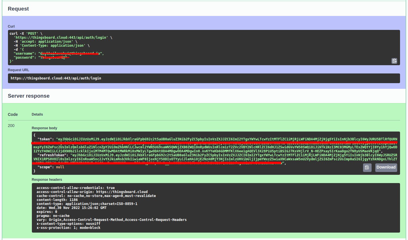 Unauthorized 401 on Thingsboard PE Trial · Issue #7709 · thingsboard/thingsboard · GitHub