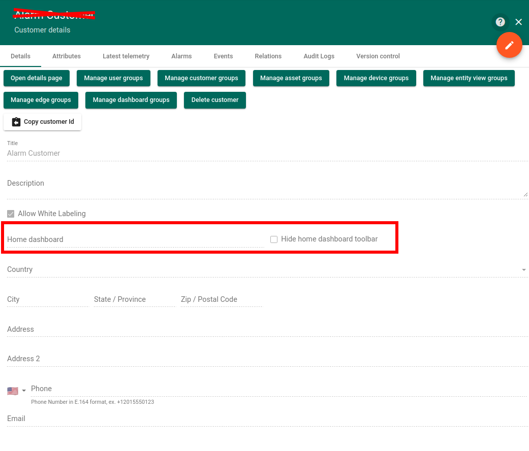 [Question] How can I display assigned dashboard on the home page to the customer. · Issue #7927 ...