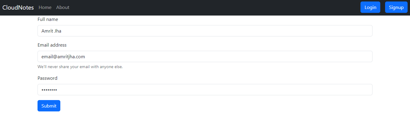 GitHub - amritkjha/cloudNotes: A react app where users can store and ...