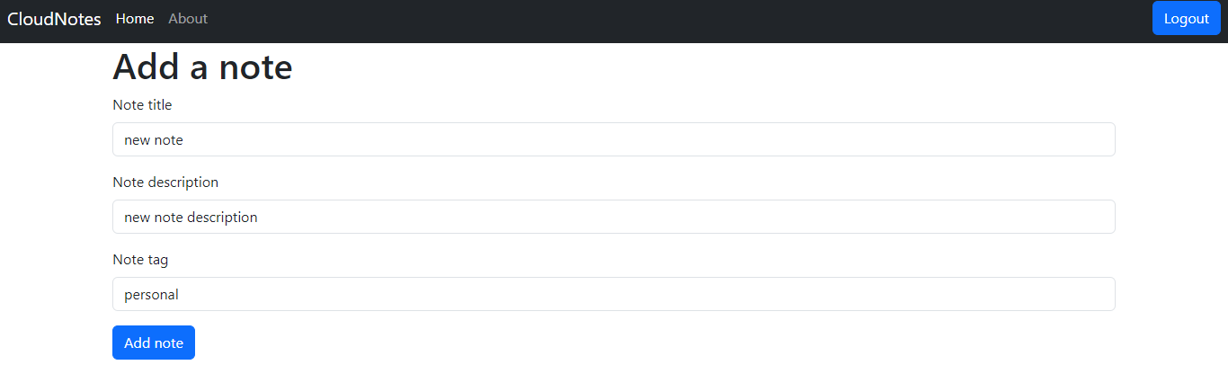 GitHub - amritkjha/cloudNotes: A react app where users can store and ...
