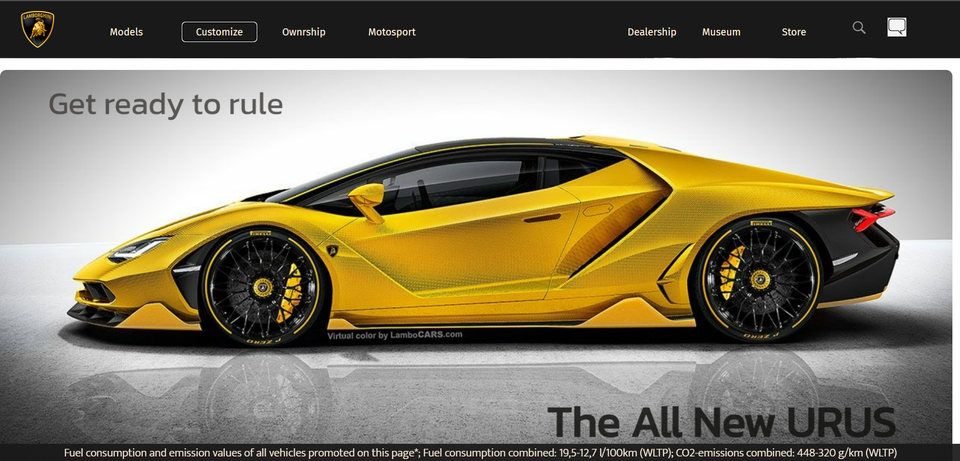 GitHub - aditya-sharma02/clone-of-official-lamborghini-website: This is the clone of official ...