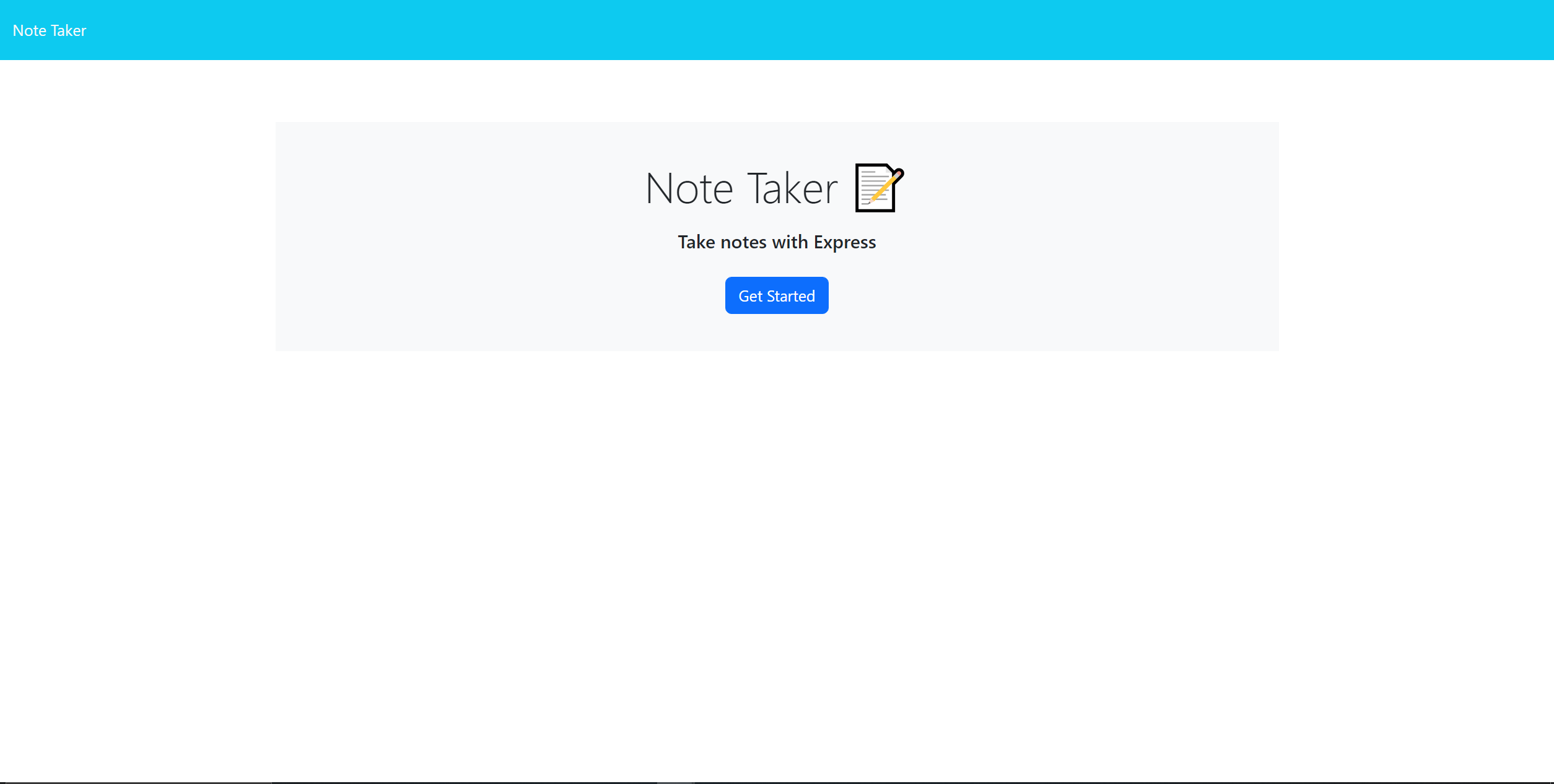 GitHub - Keithly009/Note-Taker-Application