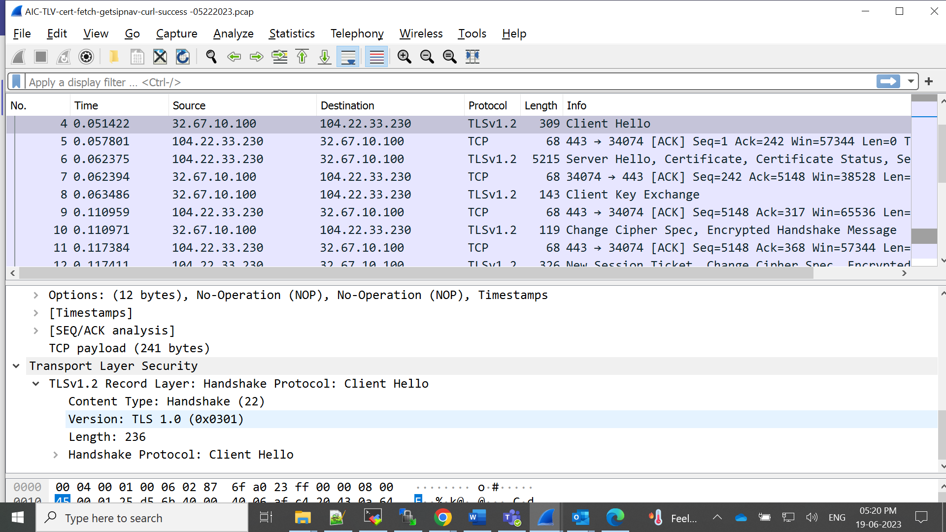 Wrong TLS version is coming in client Hello · Issue #28026 · envoyproxy/envoy · GitHub