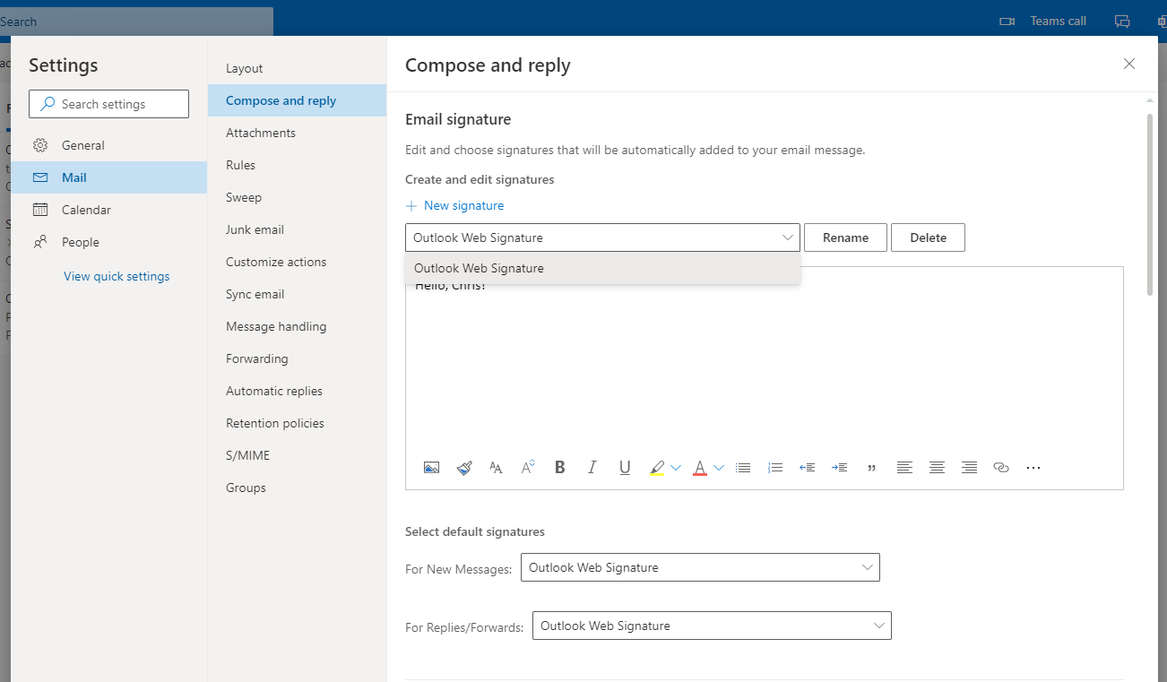 Set-MailboxMessageConfiguration has no effect · Issue #8537 · MicrosoftDocs/office-docs ...