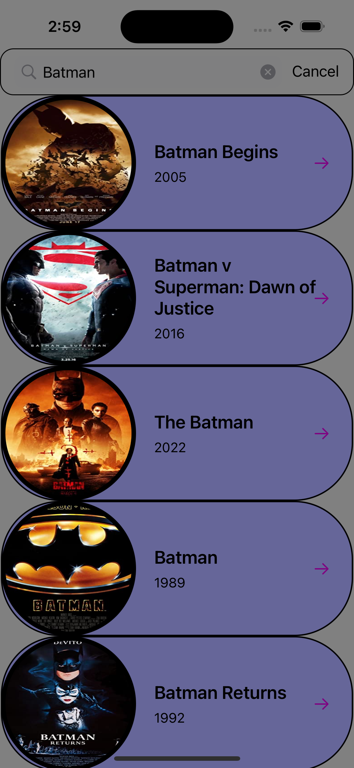 GitHub - ismailtever/MovieApp-MVVM-Programmatic: Two paged programmatic MVVM app