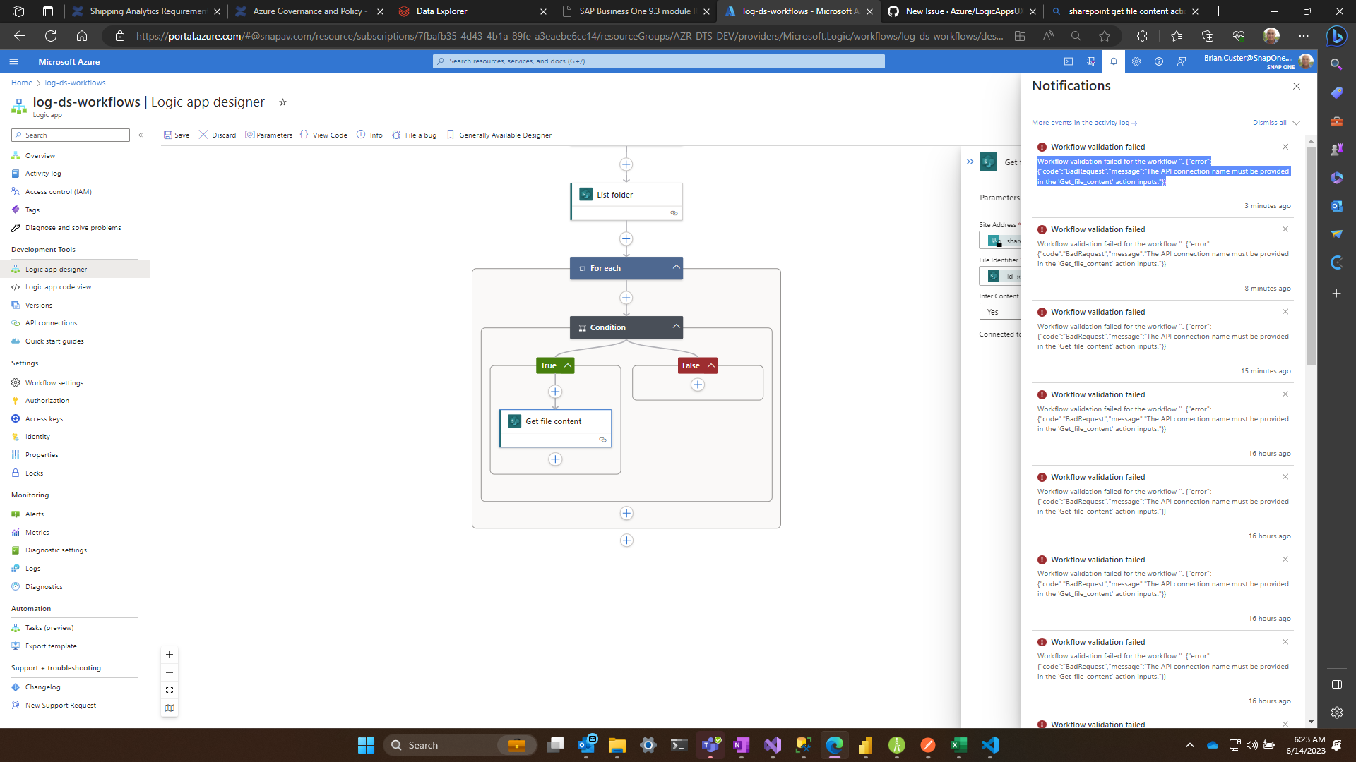 Sharepoint Get File Content Action Not Working As Designed · Issue 2742 · Azurelogicappsux