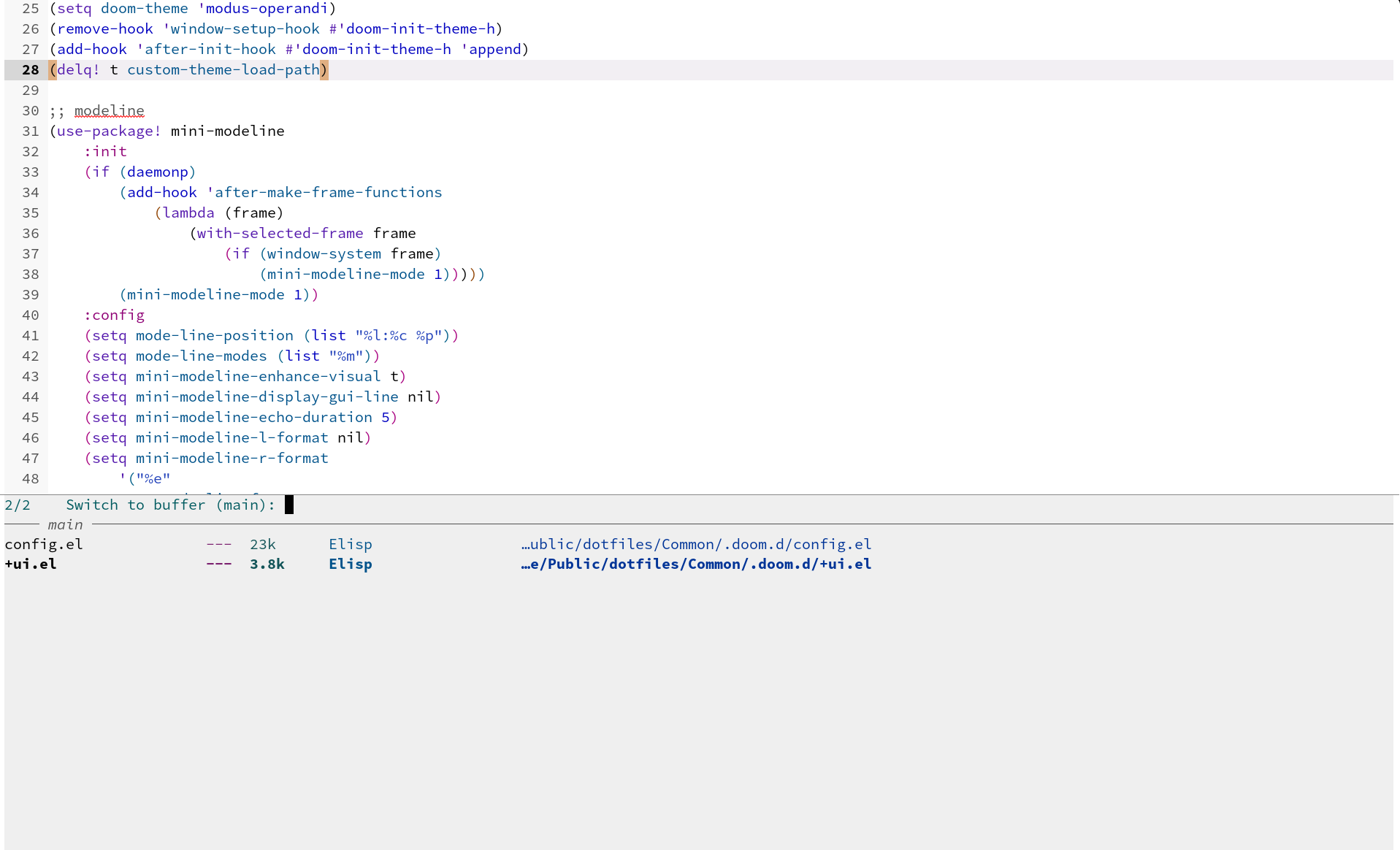 Feature Request - Support mini-modeline · Issue #24 · protesilaos/modus ...