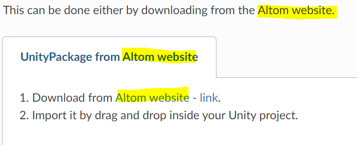 [documentation Get Started] Altom Website Is Mentioned In The Docs As The Host Of Alttester