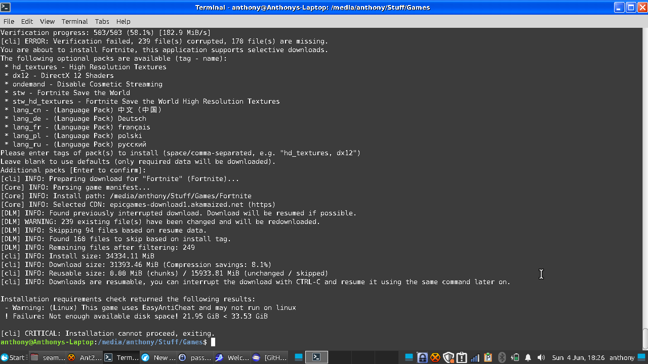 i have enough space · Issue #565 · derrod/legendary · GitHub